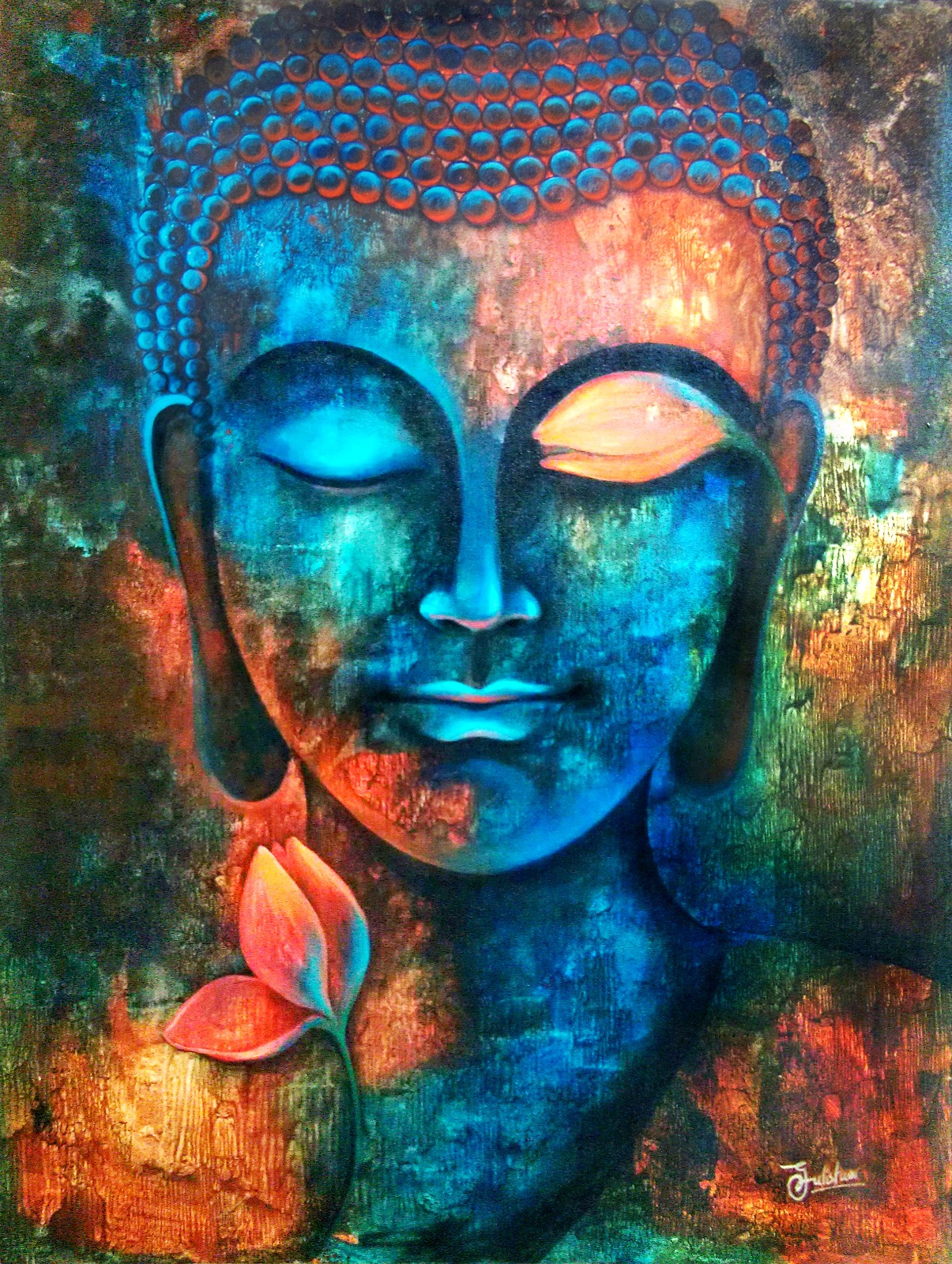 Buddha - Maluješ.cz malování podle čísel